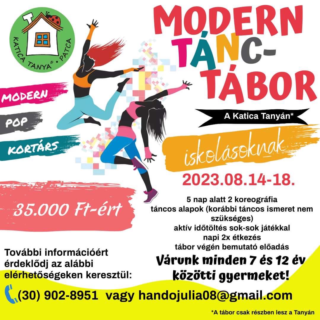 Tánctábor a Katica Tanyán! | Katica tanya